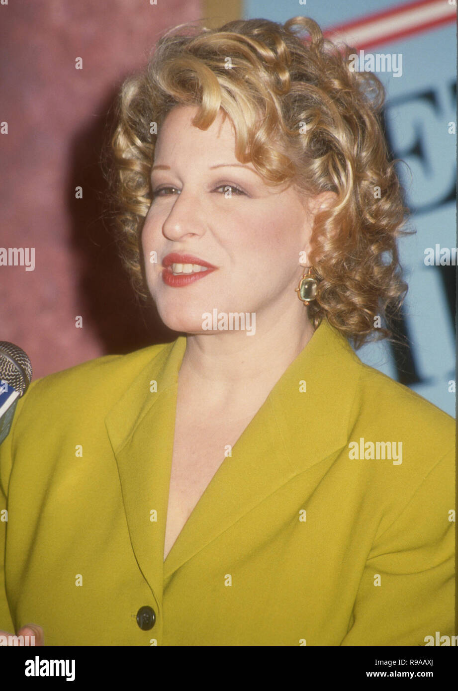 LOS ANGELES, CA - MAY 20: Singer/actress Bette Midler attends press ...