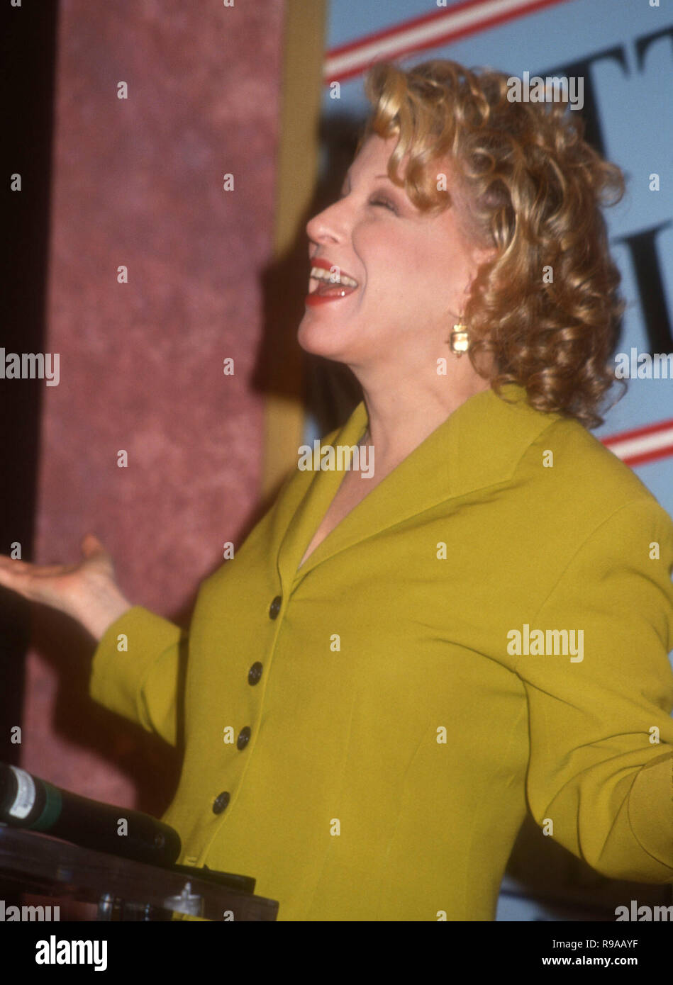 LOS ANGELES, CA - MAY 20: Singer/actress Bette Midler attends press ...