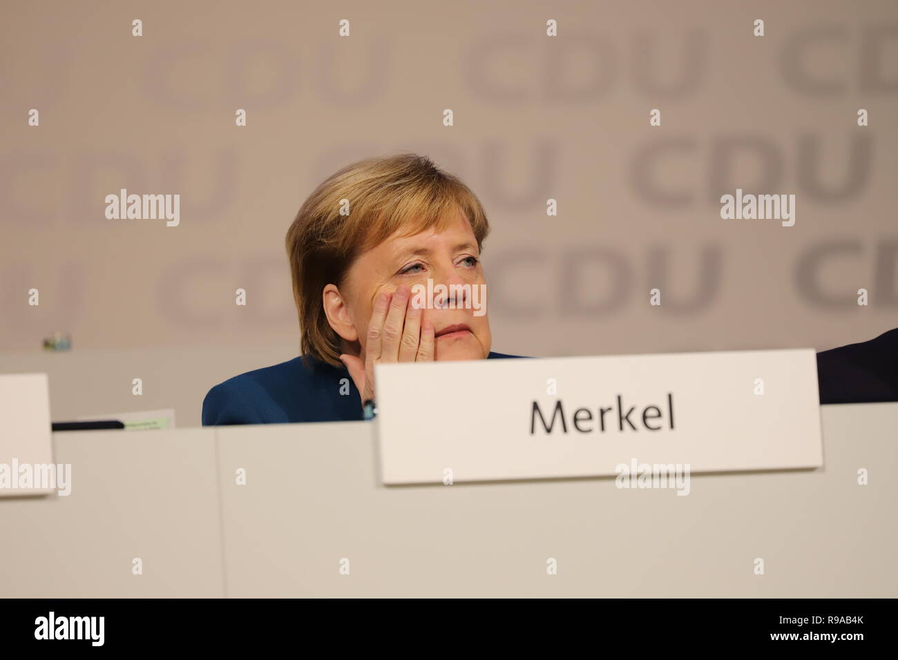 Angela merkel friedrich merz cdu hi-res stock photography and images ...