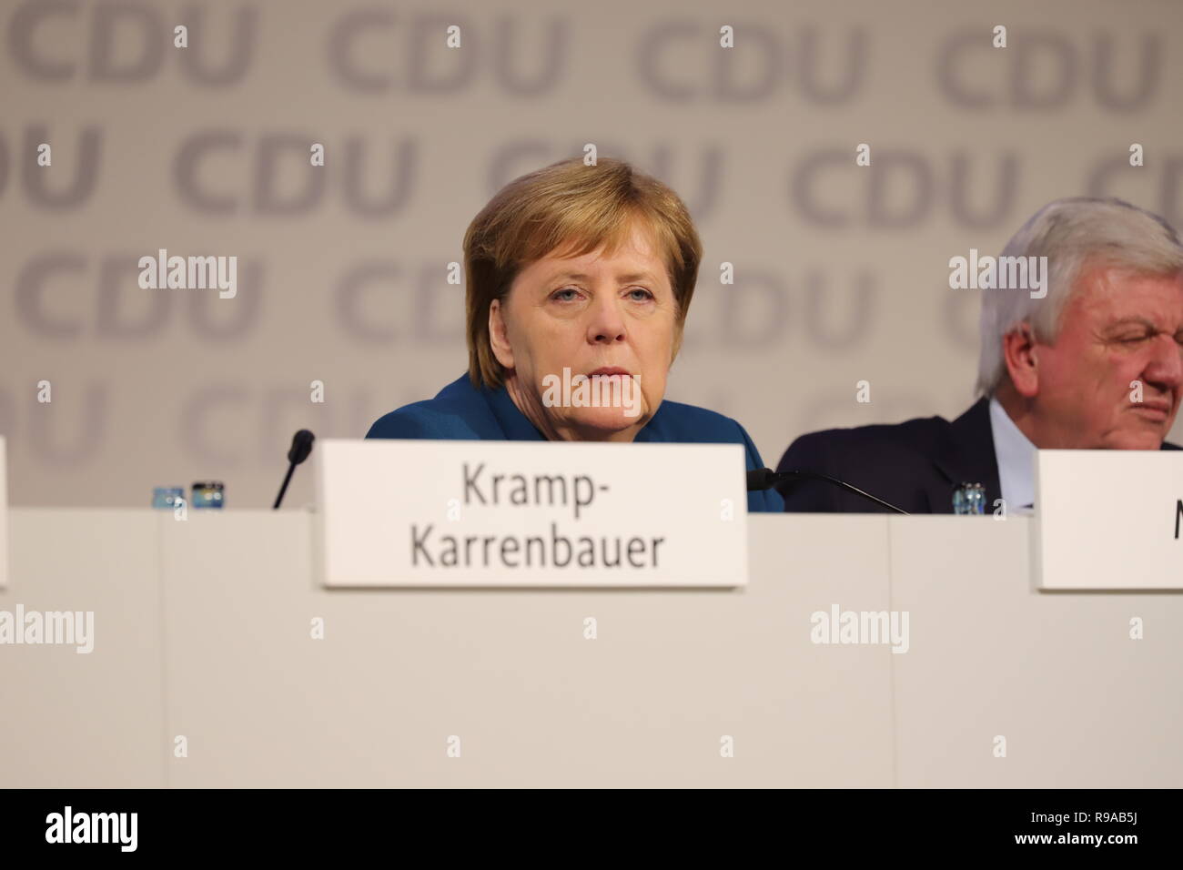 Angela merkel friedrich merz cdu hi-res stock photography and images ...