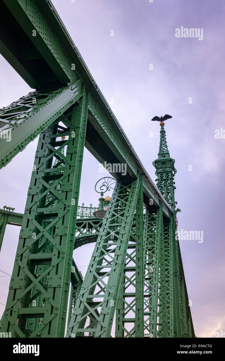 Liberty iron bridge danube hi-res stock photography and images - Alamy