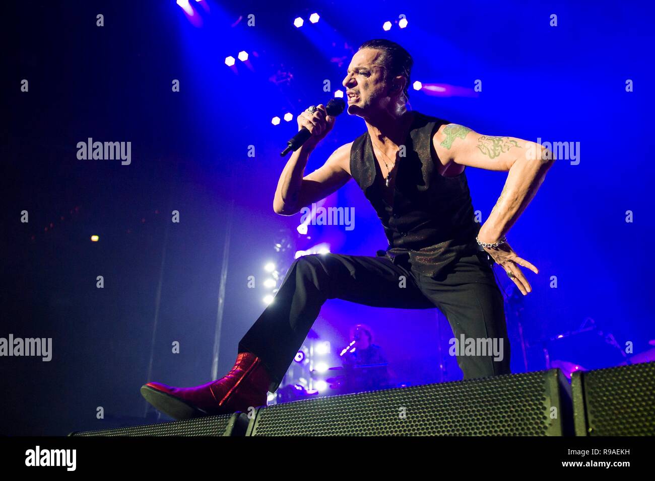 January 11, 2018 - The British synth rock and synth pop group Depeche ...