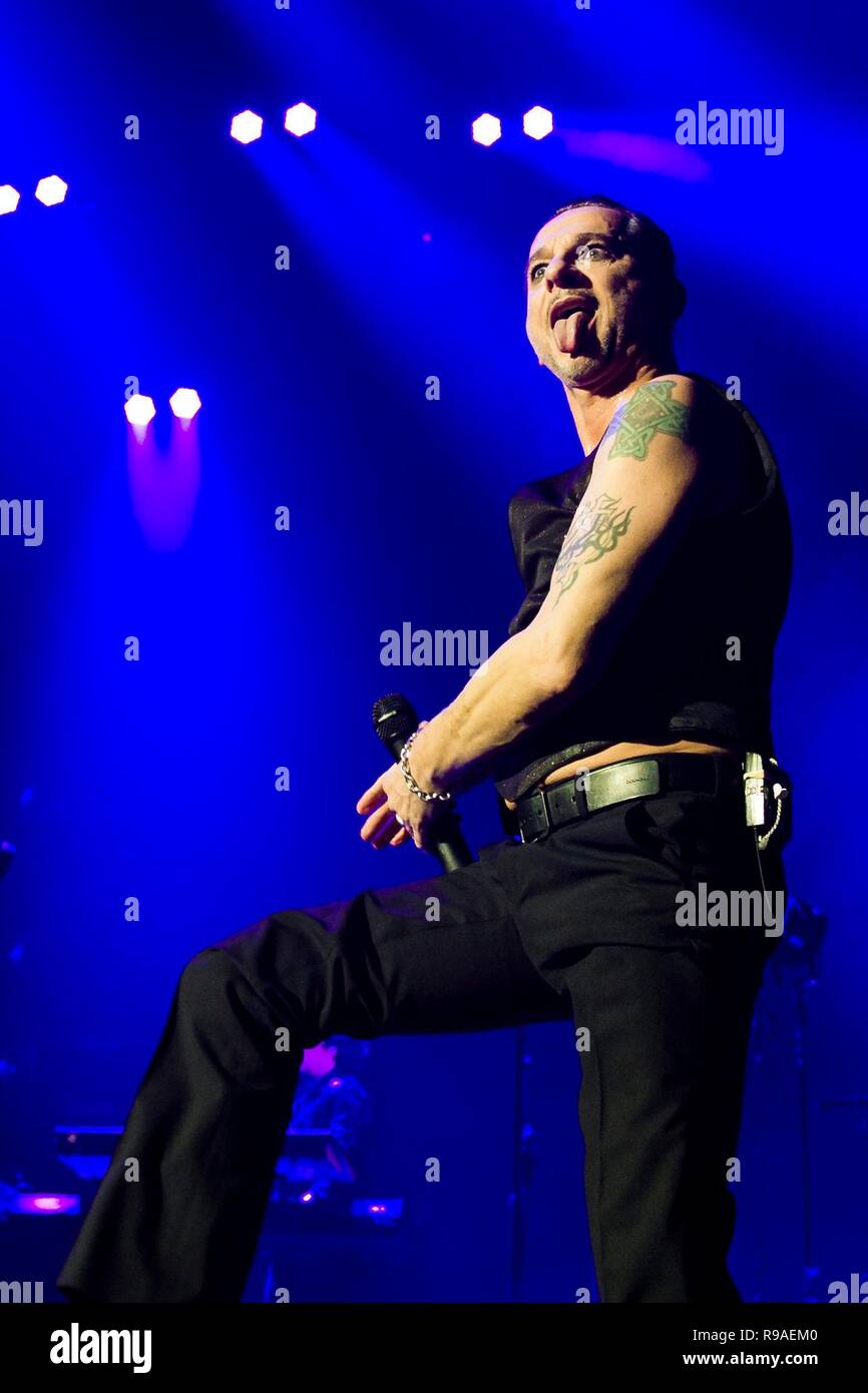 January 11, 2018 - The British synth rock and synth pop group Depeche ...