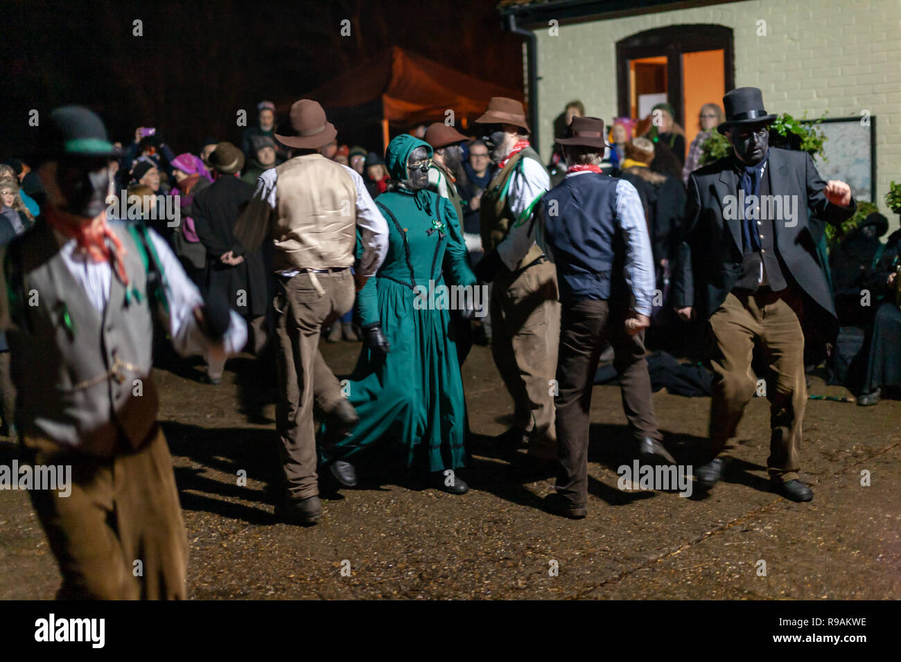 Geldeston, Suffolk, UK, 21st December 2018. Winter Solstice ...