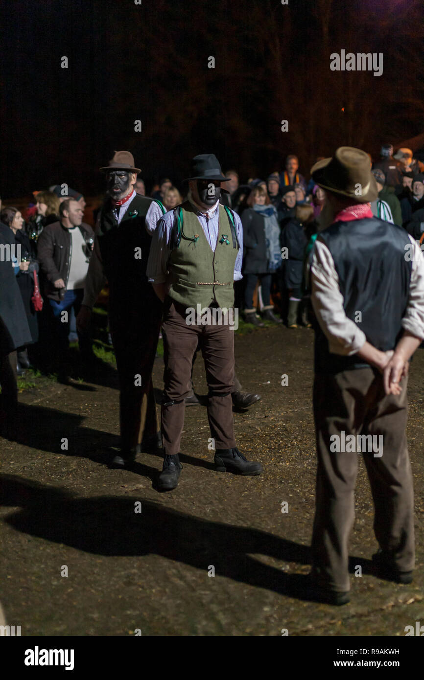 Geldeston, Suffolk, UK, 21st December 2018. Winter Solstice ...