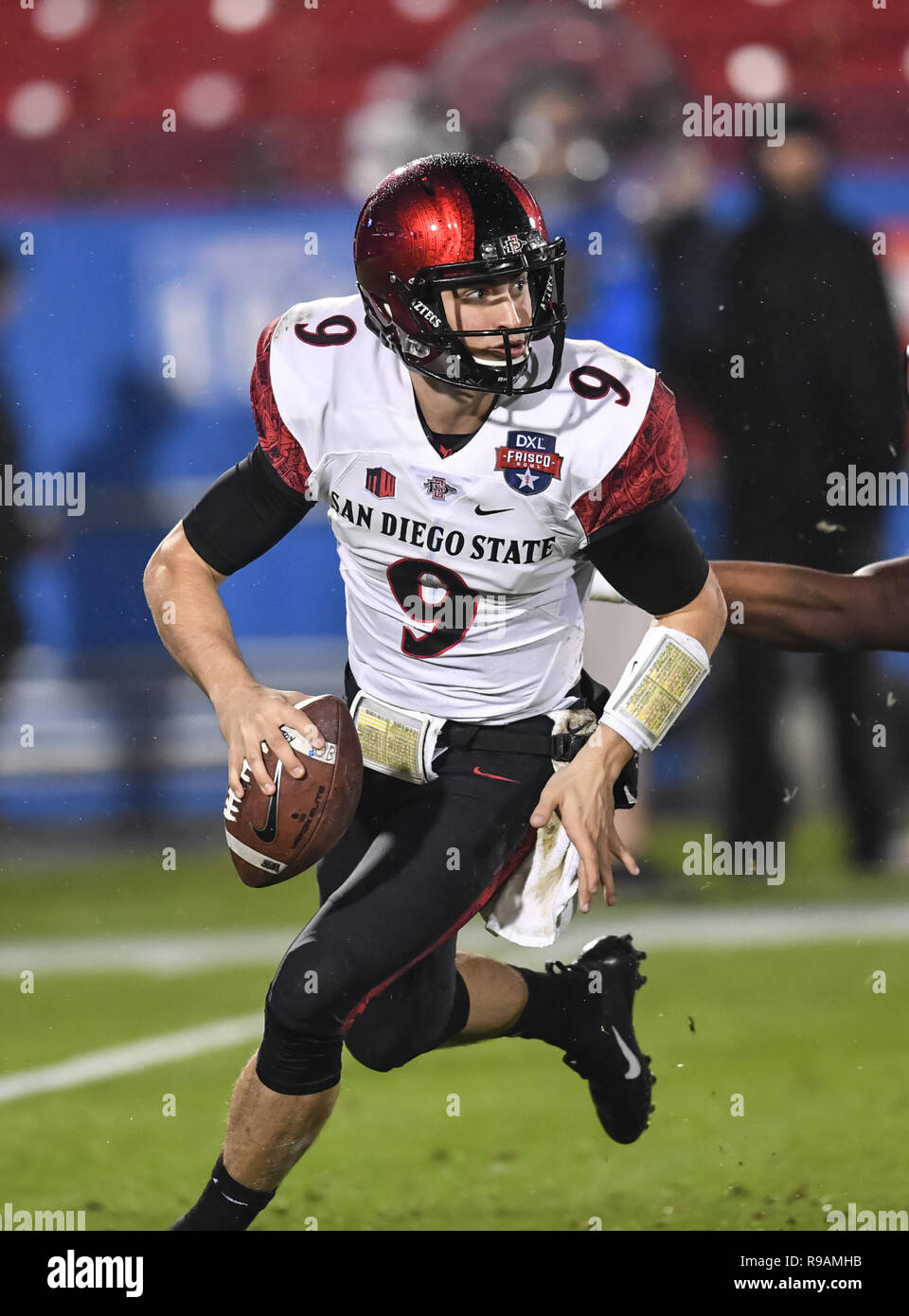 Frisco, TX, USA. 19th Dec, 2018. San Diego State quarterback, Ryan ...