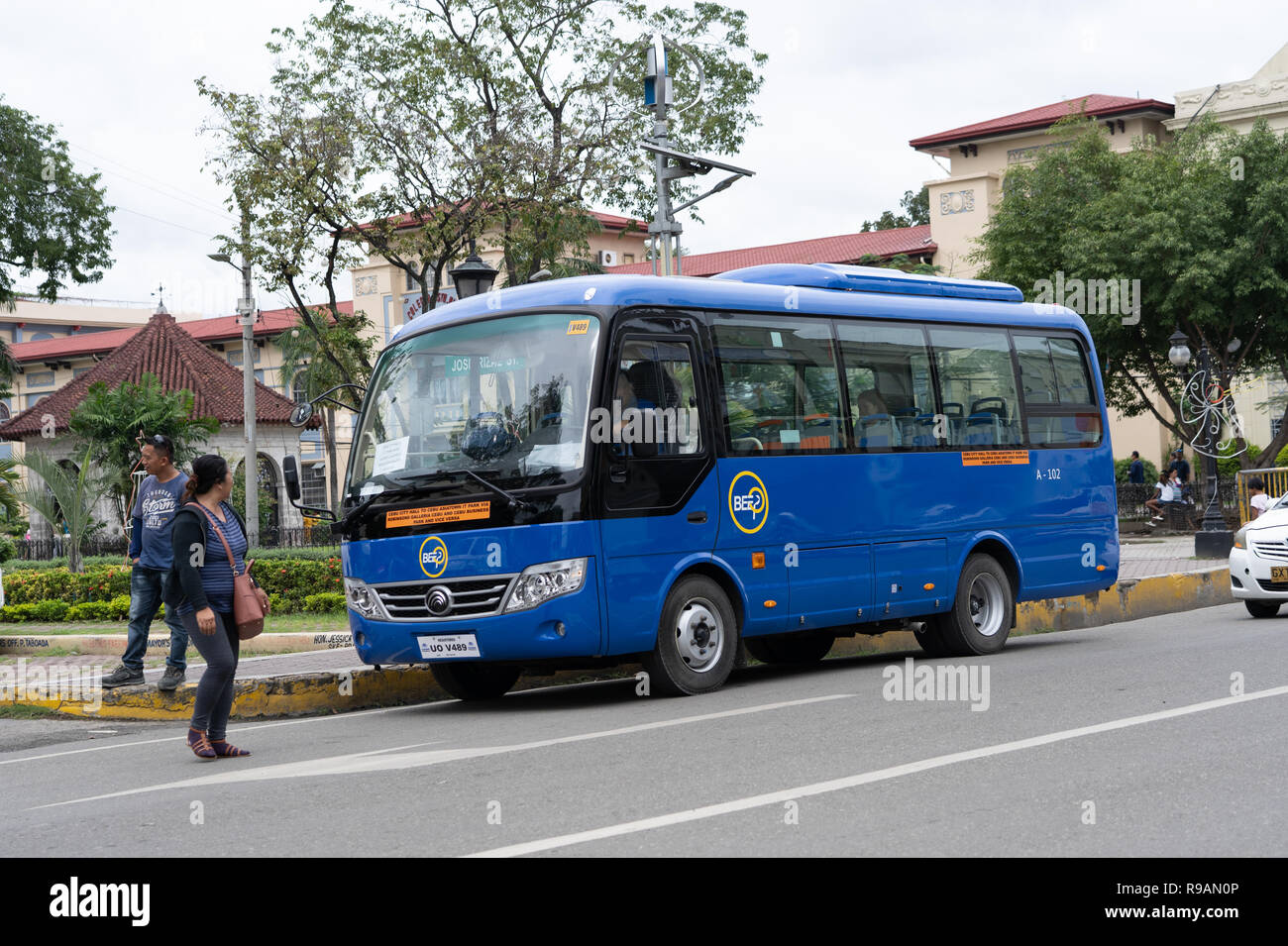 22/12/2018 Cebu City,Philippines.New style modern Jeepneys deployed on ...