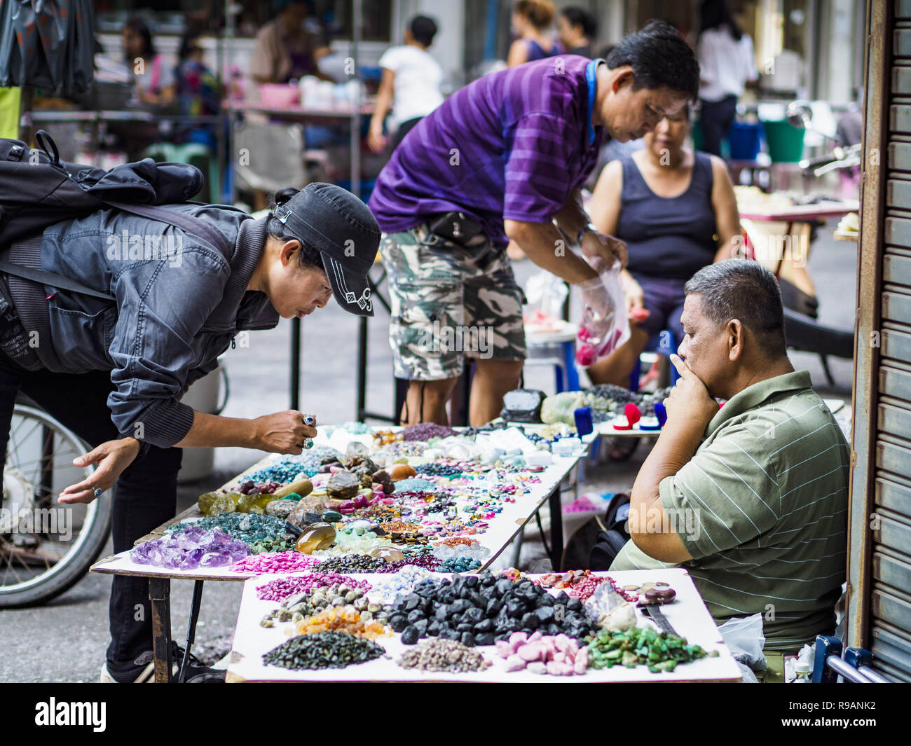 Thai gem stones hi-res stock photography and images - Alamy