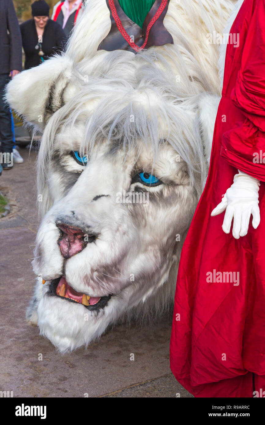 White Snow Lion