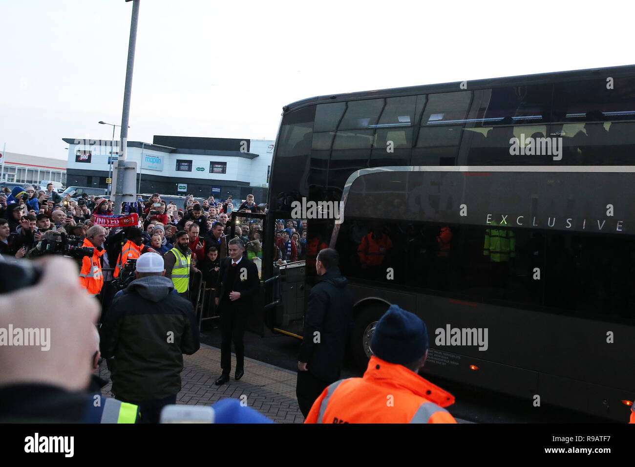 Manchester City Team Bus High Resolution Stock Photography and Images ...