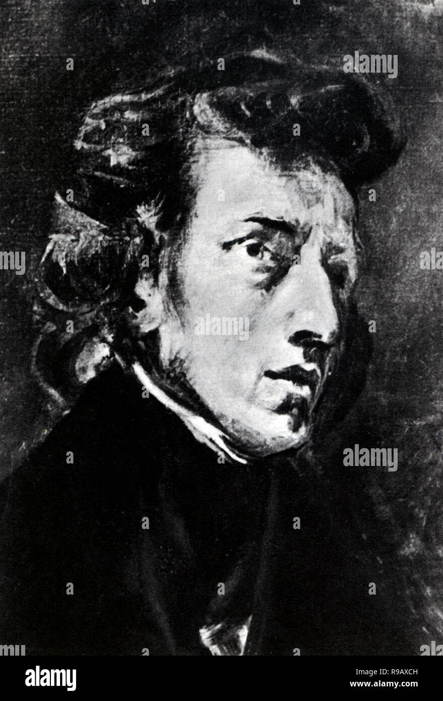 Frédéric François Chopin (Fryderyk Franciszek Chopin) (Zelawowa Wola ...