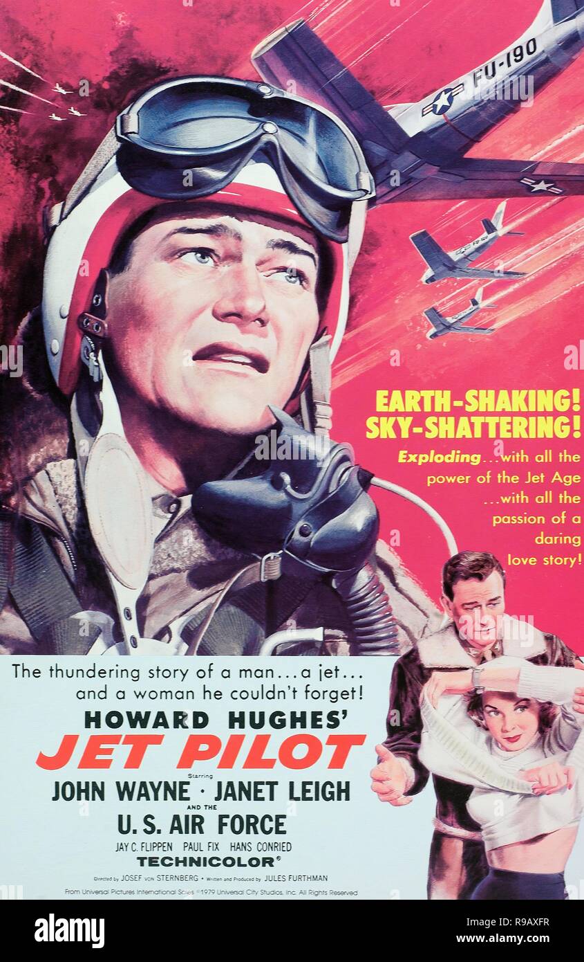 Original film title: JET PILOT. English title: JET PILOT. Year: 1957. Director: JOSEF VON ...