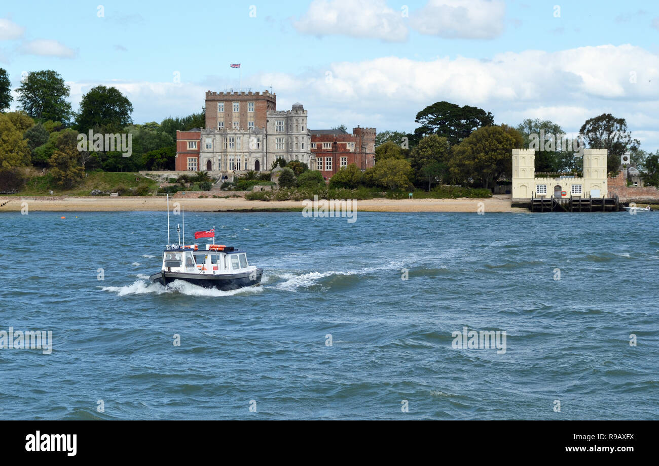 Brownsea island ferry boat hi-res stock photography and images - Alamy