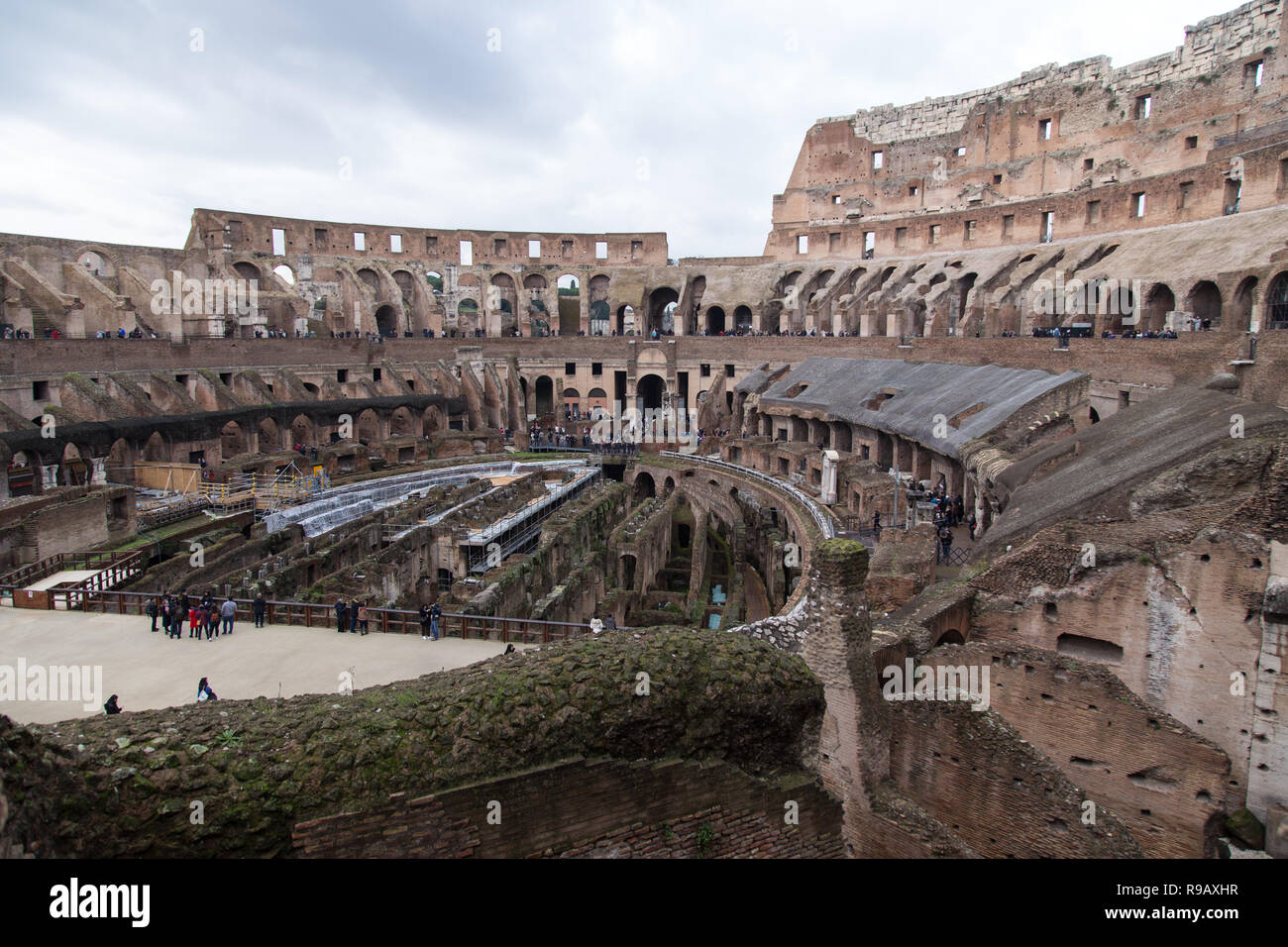 View inside Colosseum Presentation to the press of the permanent ...