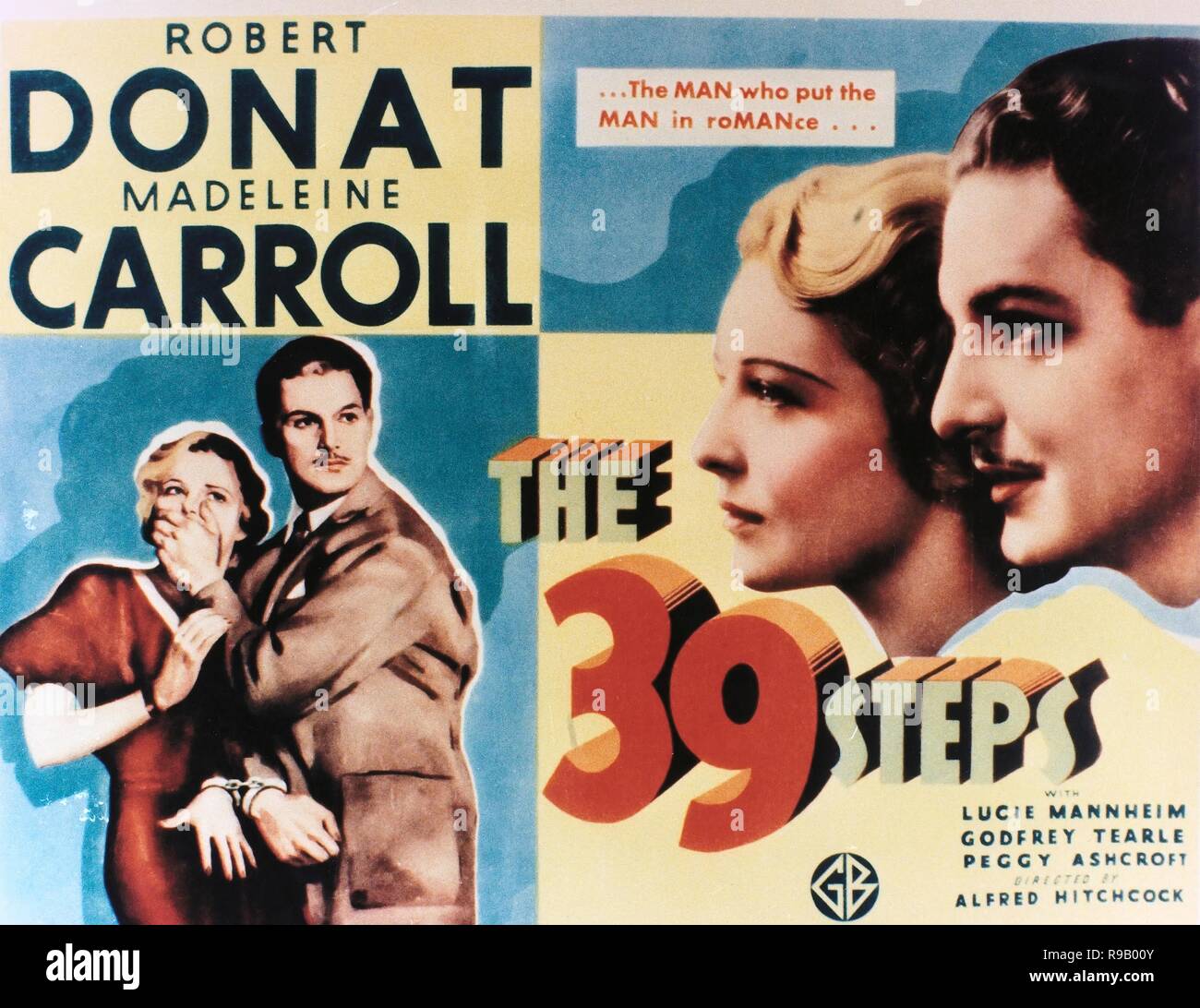 39 steps alfred hitchcock hi-res stock photography and images - Alamy