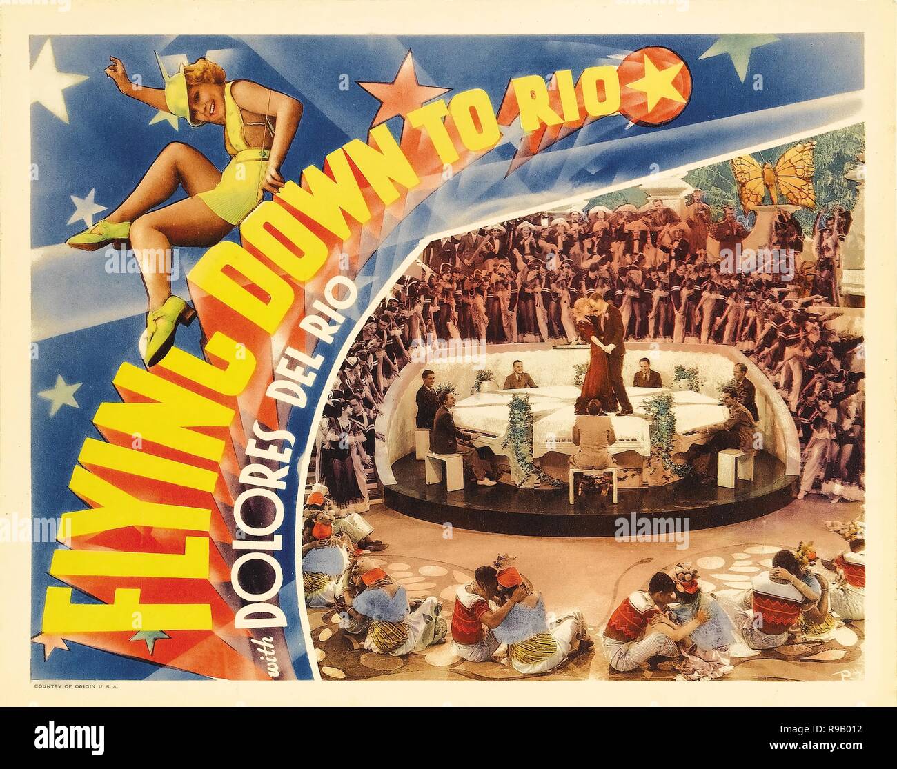 Original film title: FLYING DOWN TO RIO. English title: FLYING DOWN TO ...