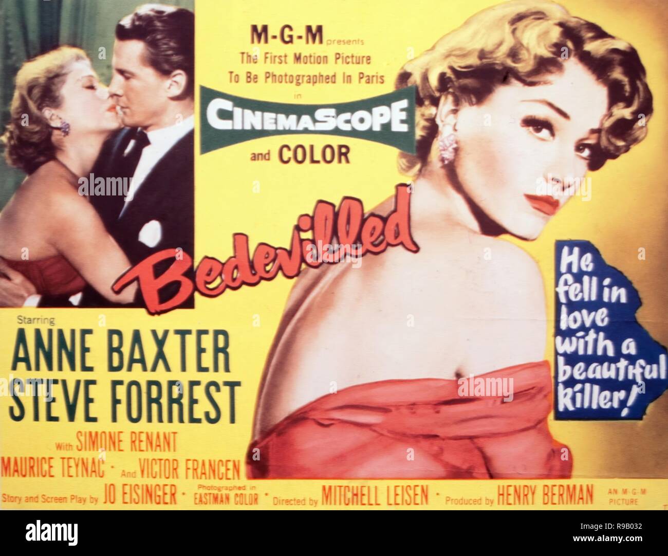 Original film title: BEDEVILLED. English title: BEDEVILLED. Year: 1955 ...