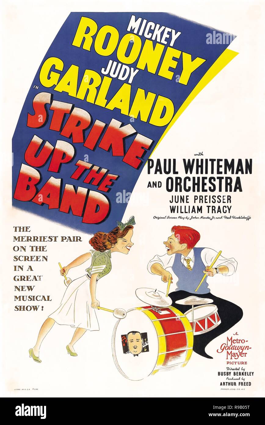 Original film title: STRIKE UP THE BAND. English title: STRIKE UP THE ...