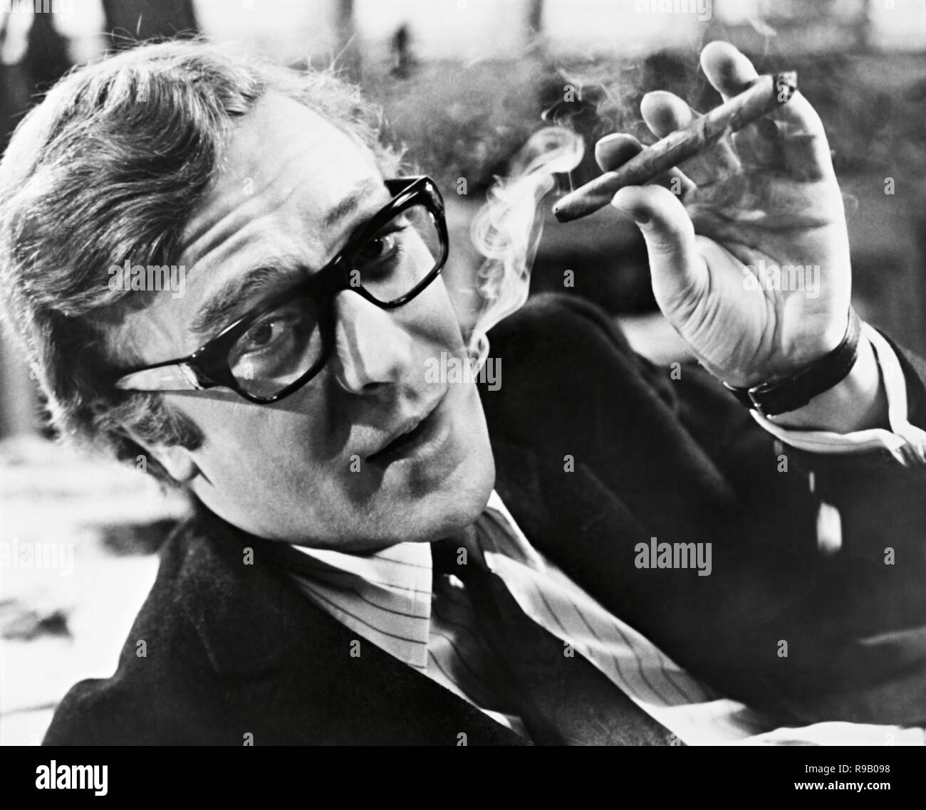 Young Michael Caine Smoking Thank You For Smoking.