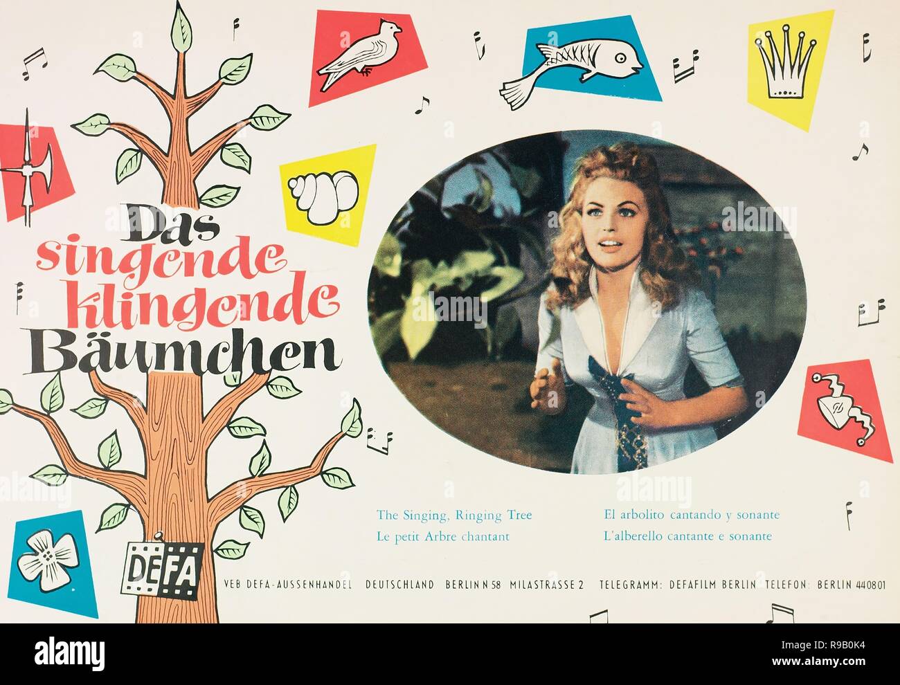 Original film title: SINGENDE, KLINGENDE BAUMCHEN, DAS. English title ...