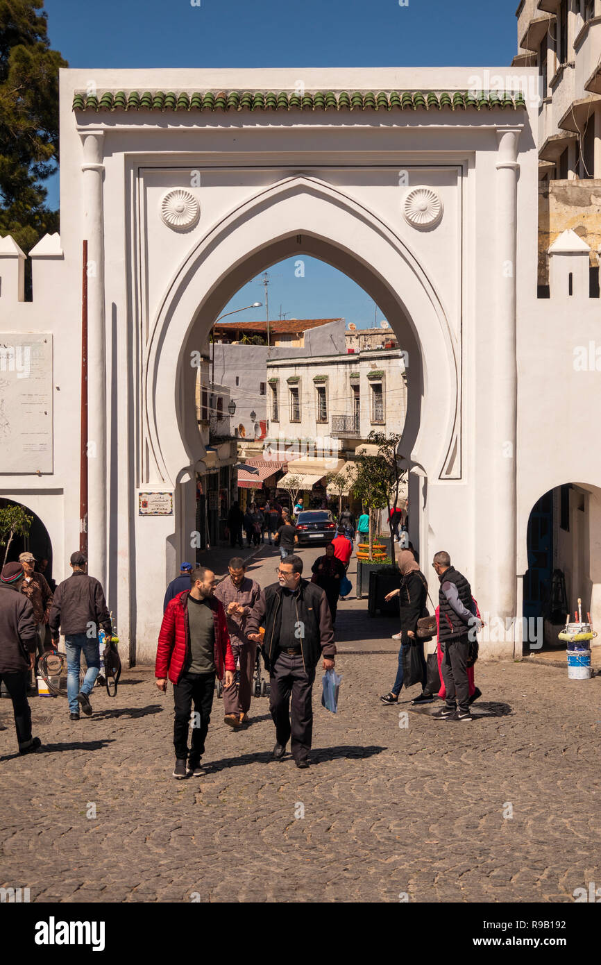 Tangier morocco grand socco market hi-res stock photography and images ...