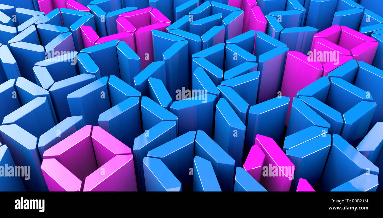 Abstract 3D numbers background computer generated render Stock Photo ...