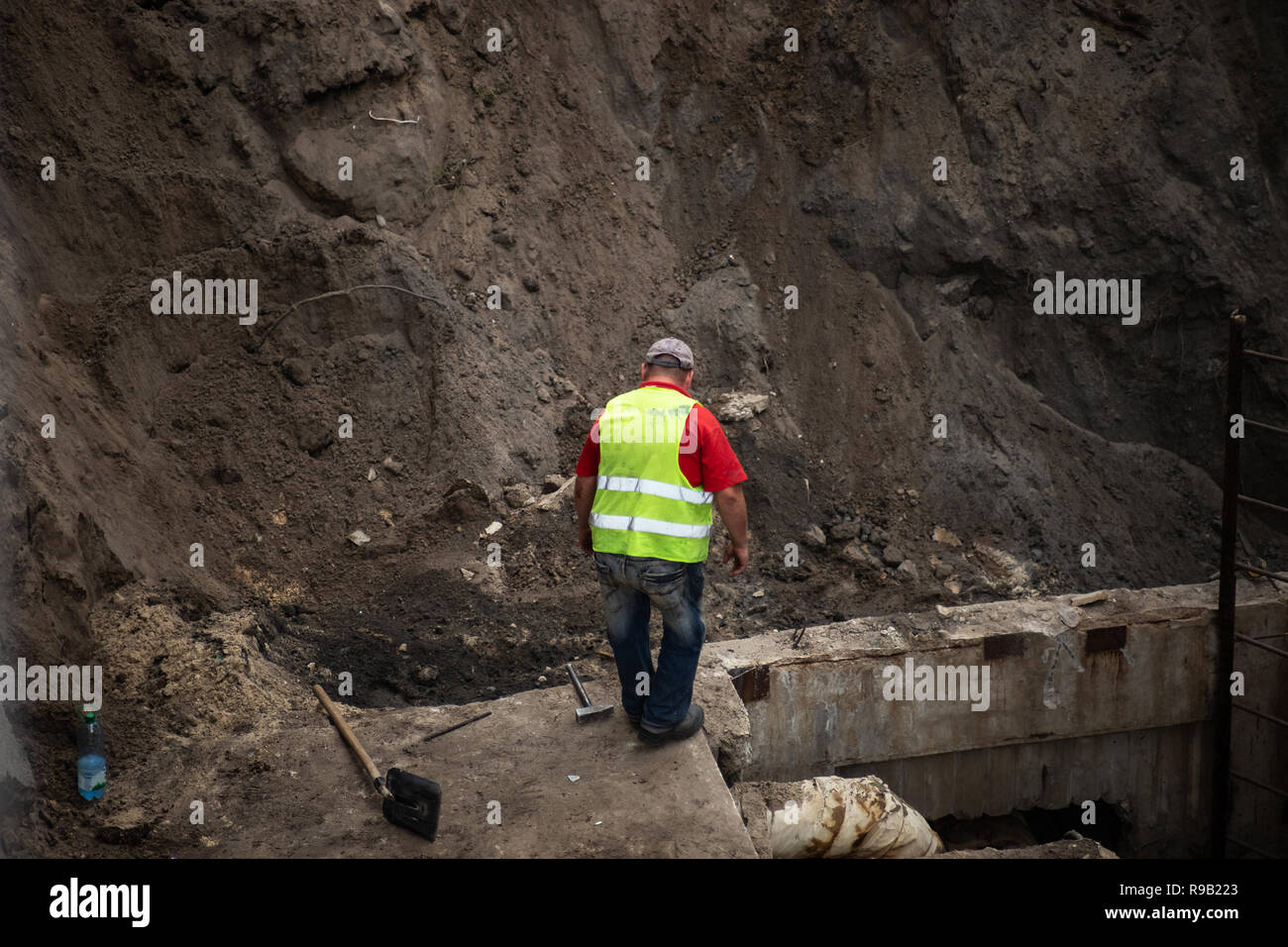 Open pit engineer hi-res stock photography and images - Alamy
