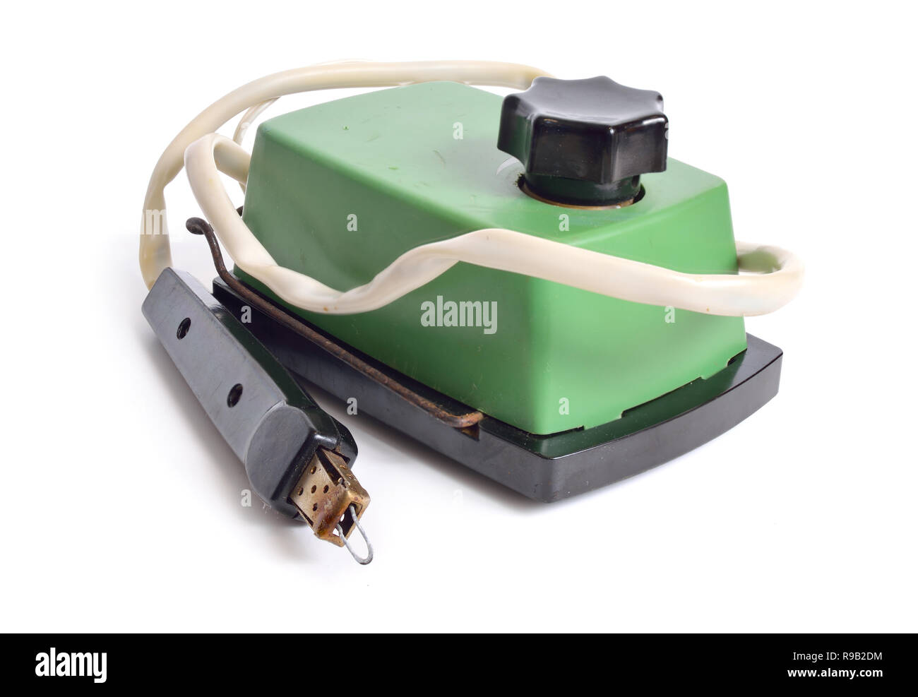 Vintage Pyrograph. It is also known as pokerwork or wood burning ...