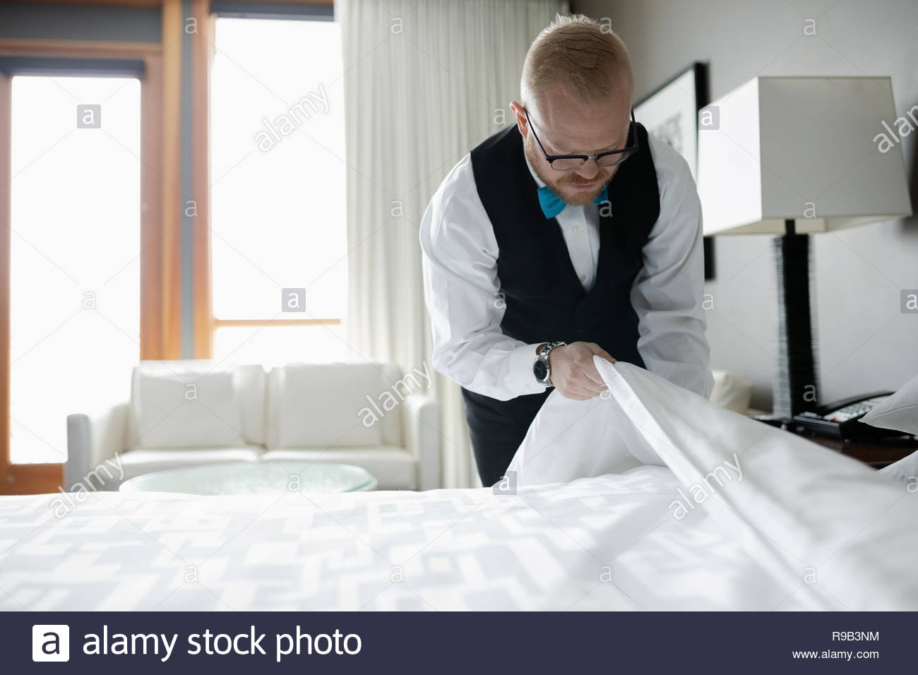 Hotel housekeeping housekeeper staff hi-res stock photography and ...