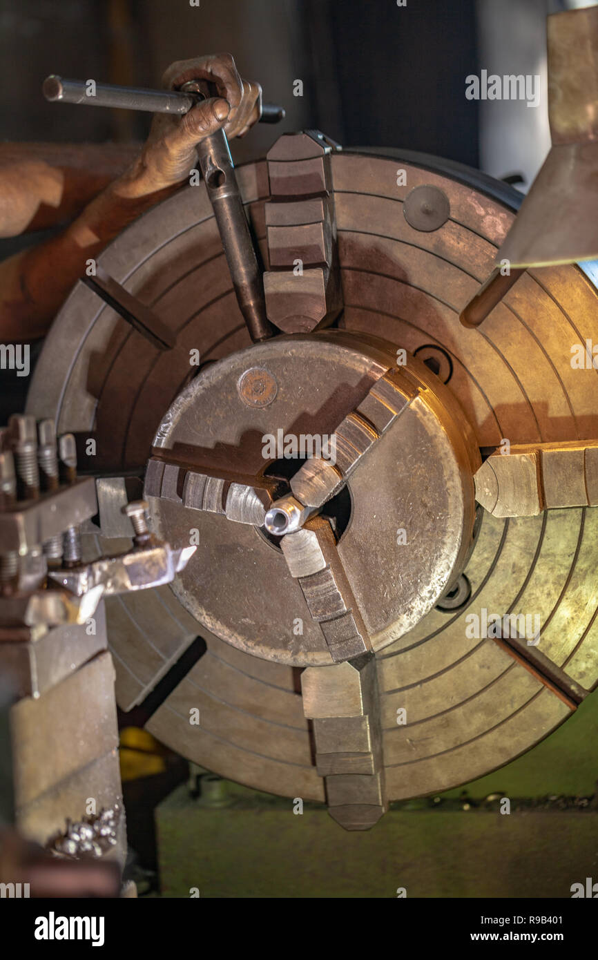 inside factory to build and repair ship Stock Photo - Alamy