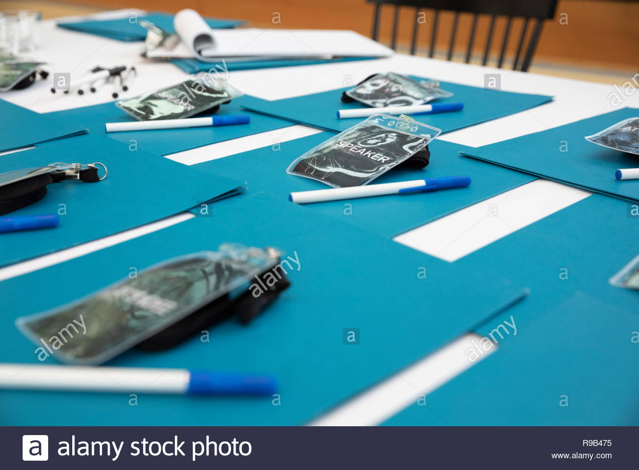 Conference folder hi-res stock photography and images - Alamy
