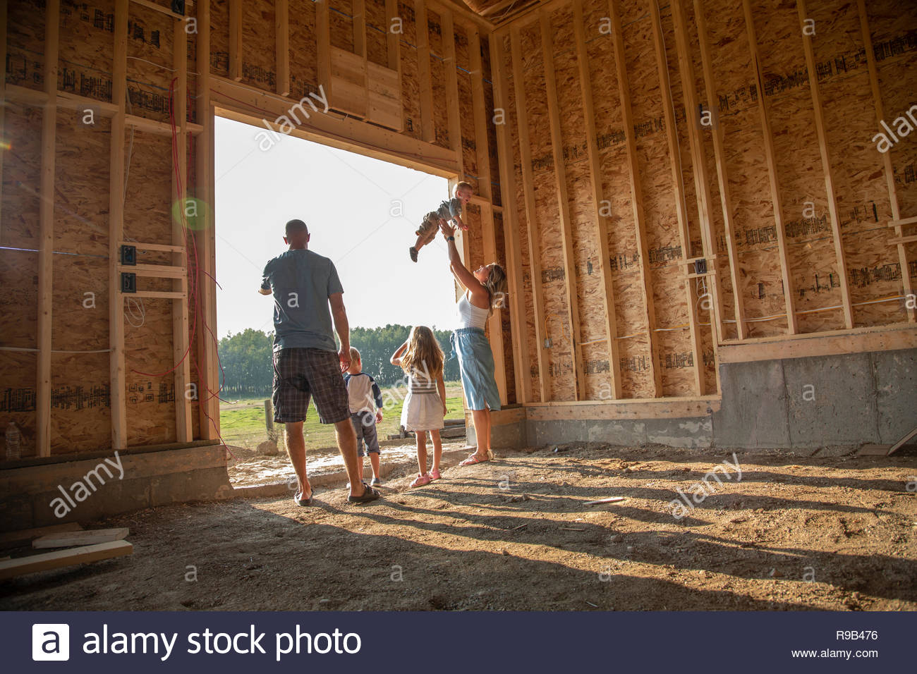 Rural family living hi-res stock photography and images - Alamy
