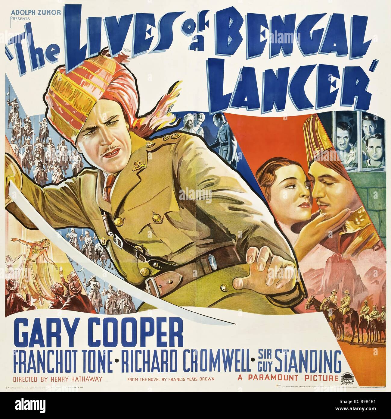 Original film title: THE LIVES OF A BENGAL LANCER. English title: THE ...