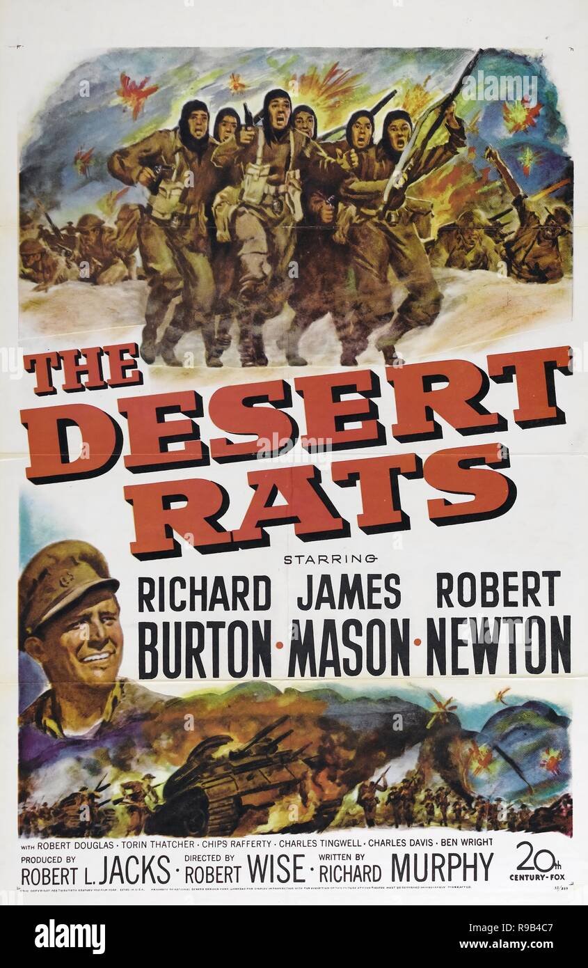 Original film title: THE DESERT RATS. English title: THE DESERT RATS ...