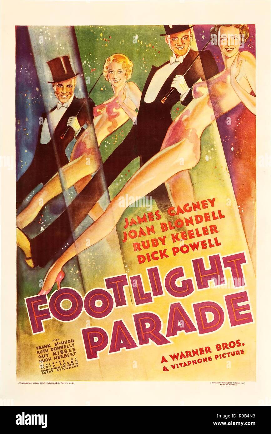 Original film title: FOOTLIGHT PARADE. English title: FOOTLIGHT PARADE ...