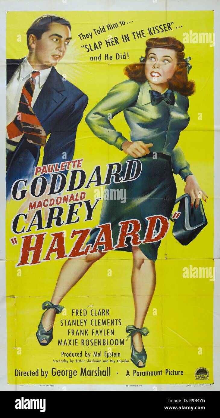 Original film title: HAZARD. English title: HAZARD. Year: 1948 ...