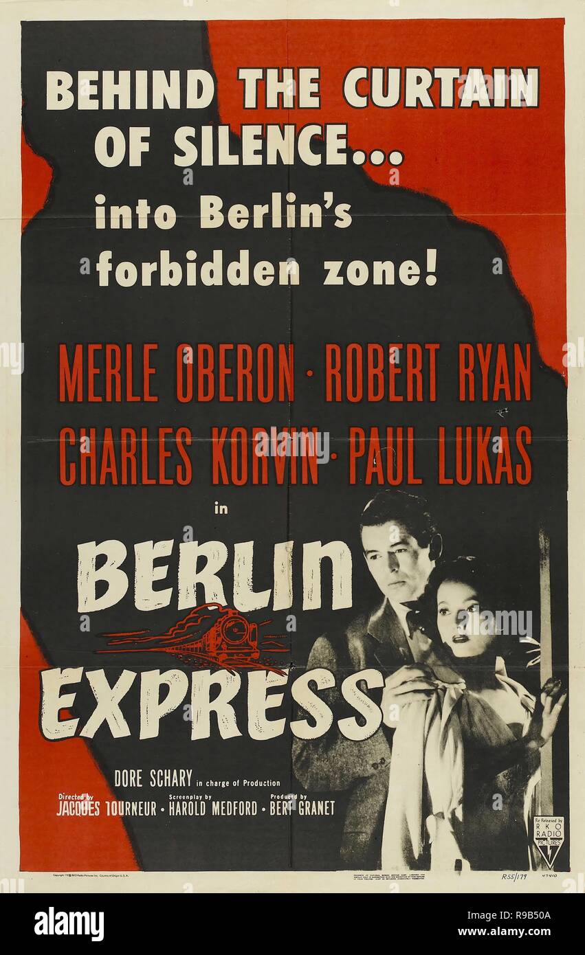 Original film title: BERLIN EXPRESS. English title: BERLIN EXPRESS. Year: 1948. Director ...