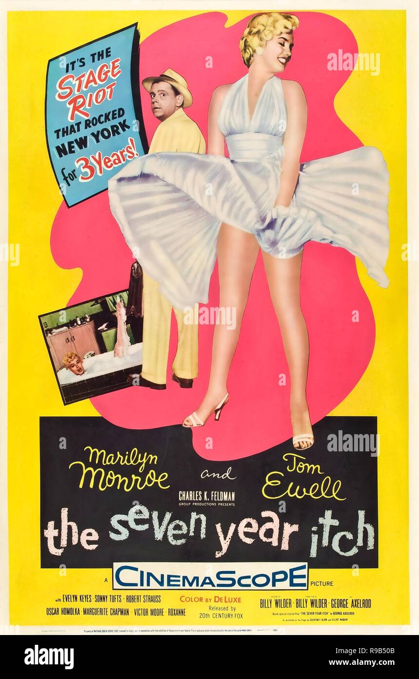 Original film title: THE SEVEN YEAR ITCH. English title: THE SEVEN YEAR ...