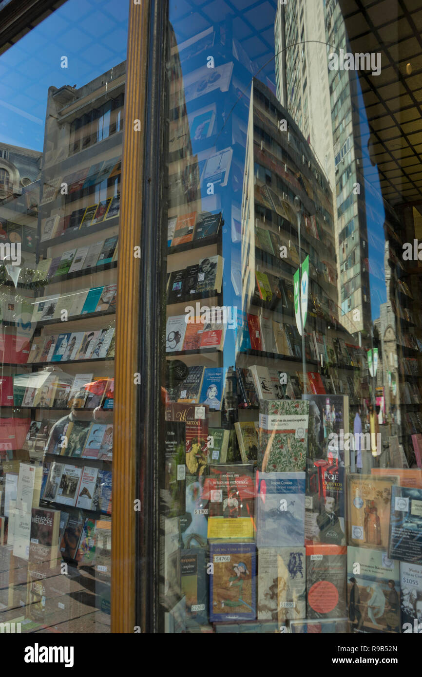 Listed buildings in the historical old colonial town area of Montevideo ...