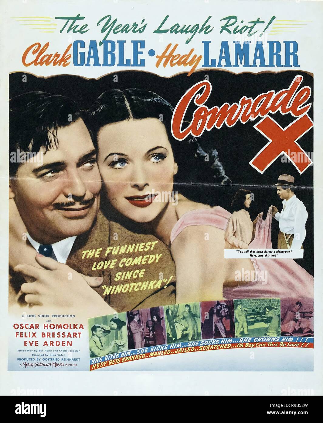 Original film title: COMRADE X. English title: COMRADE X. Year: 1940 ...