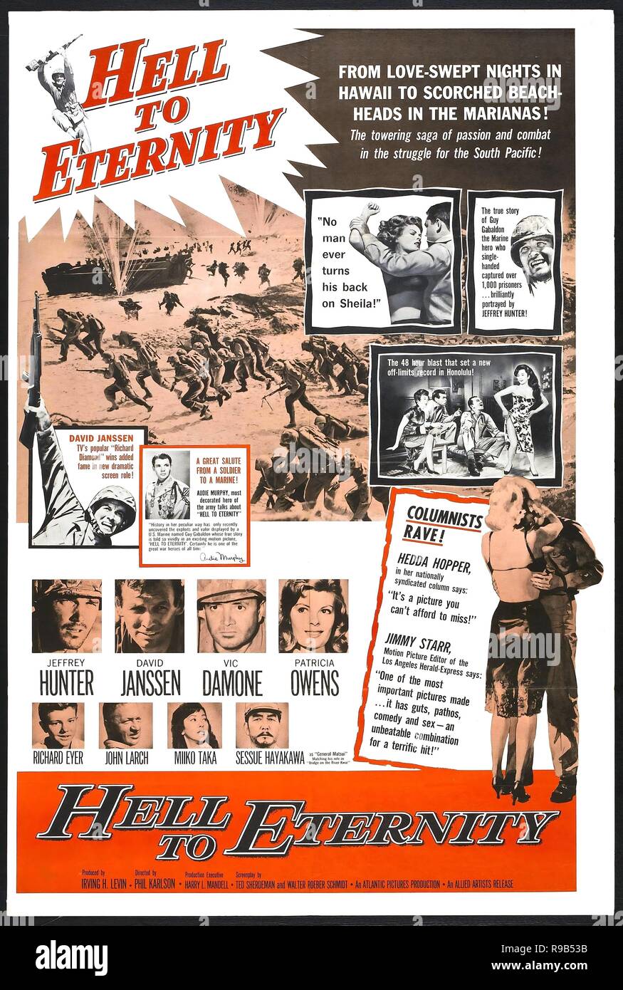 Original film title: HELL TO ETERNITY. English title: HELL TO ETERNITY ...
