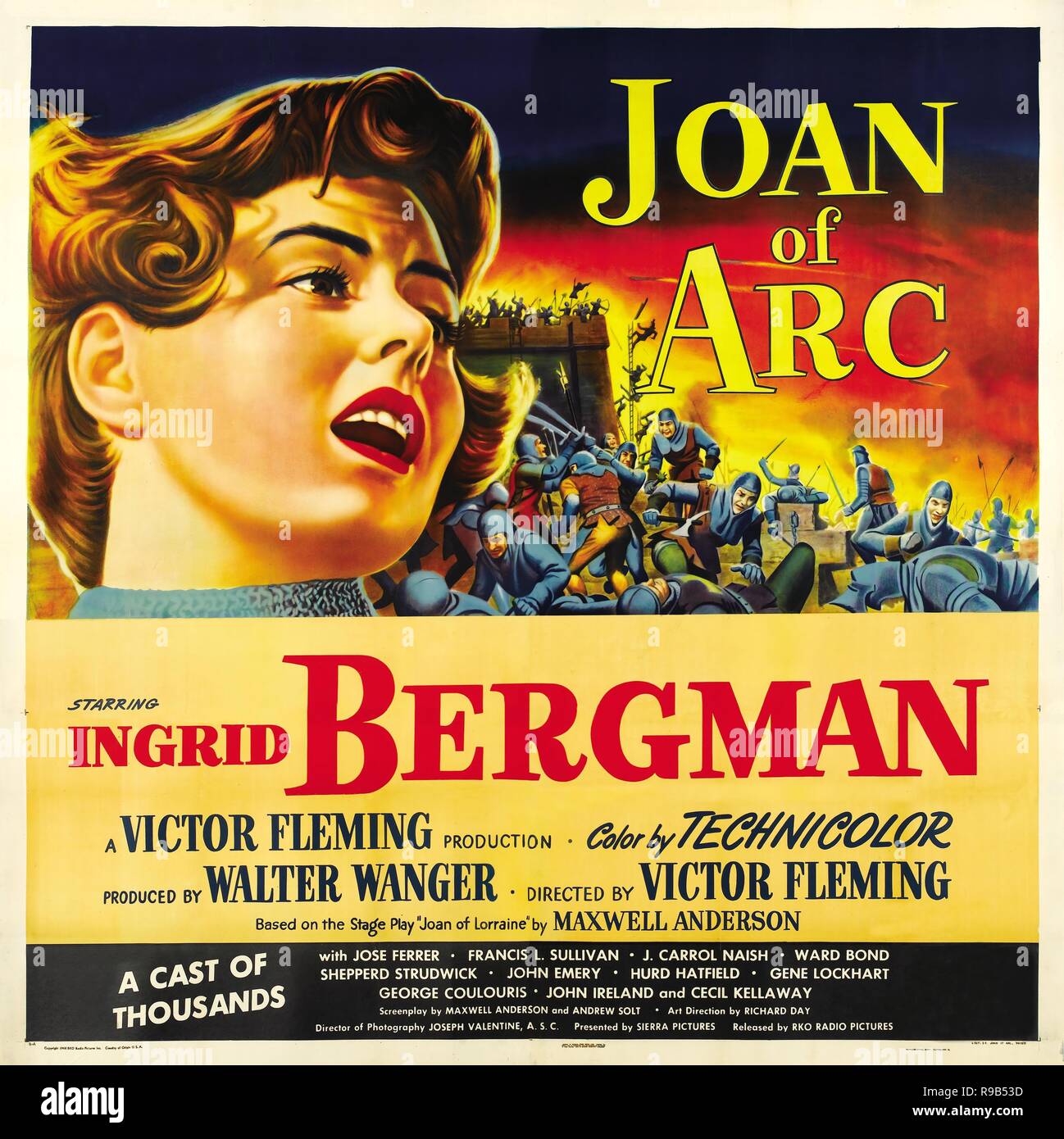 Original film title: JOAN OF ARC. English title: JOAN OF ARC. Year: 1948. Director: VICTOR ...