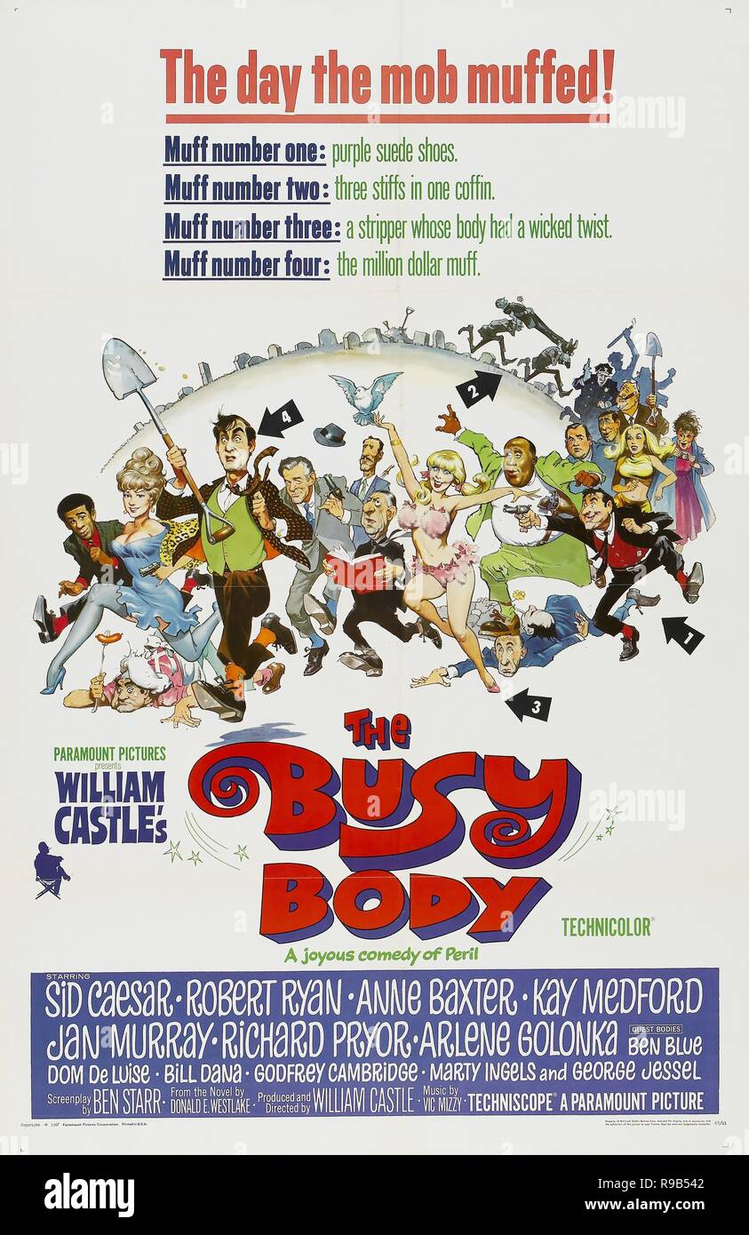Original film title: THE BUSY BODY. English title: THE BUSY BODY. Year ...
