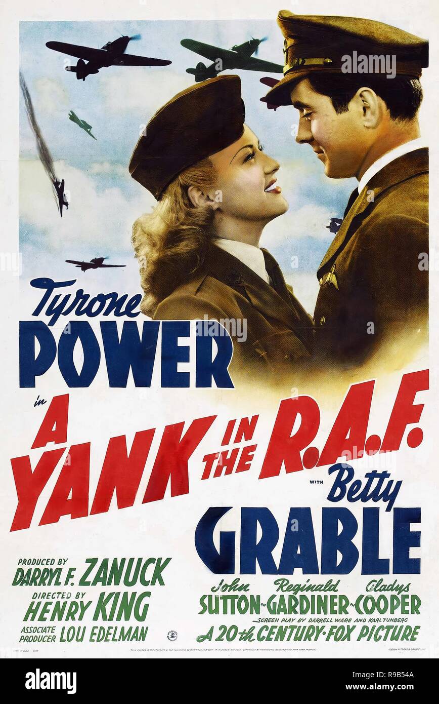 Original film title: A YANK IN THE R. A. F.. English title: A YANK IN ...