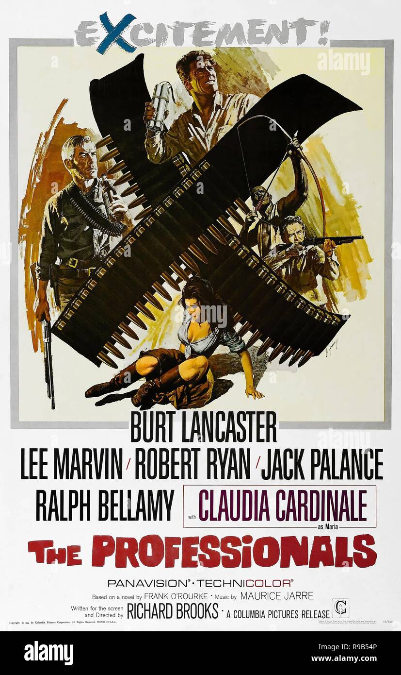 Original film title: THE PROFESSIONALS. English title: THE ...