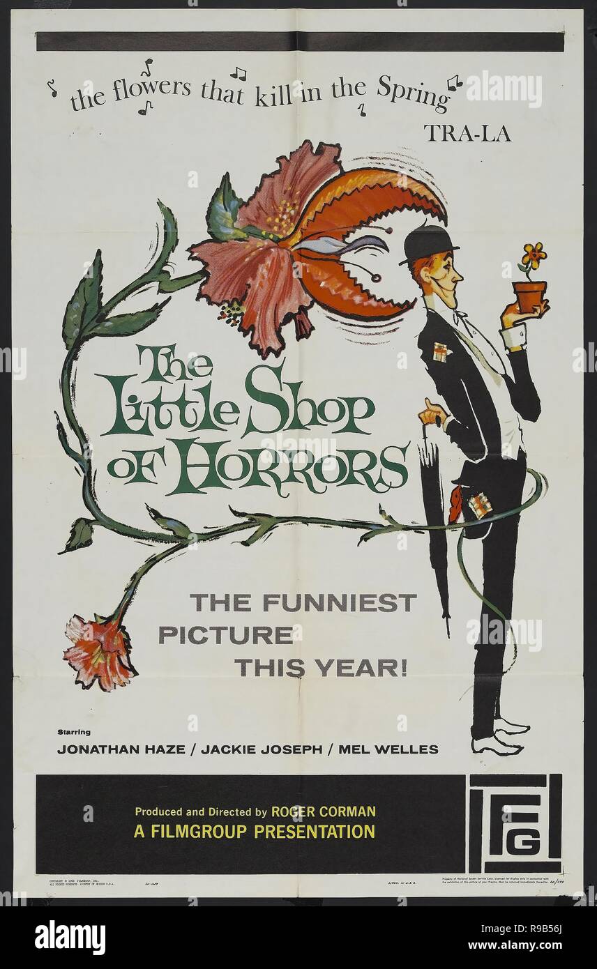 Original film title: THE LITTLE SHOP OF HORRORS. English title: THE ...