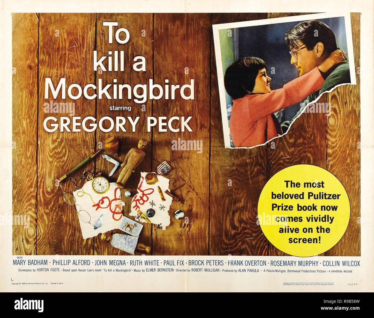 Original film title: TO KILL A MOCKINGBIRD. English title: TO KILL A ...