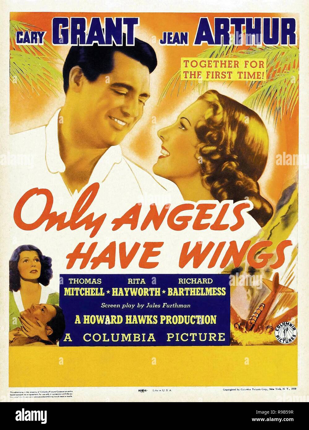 Original film title: ONLY ANGELS HAVE WINGS. English title: ONLY ANGELS ...