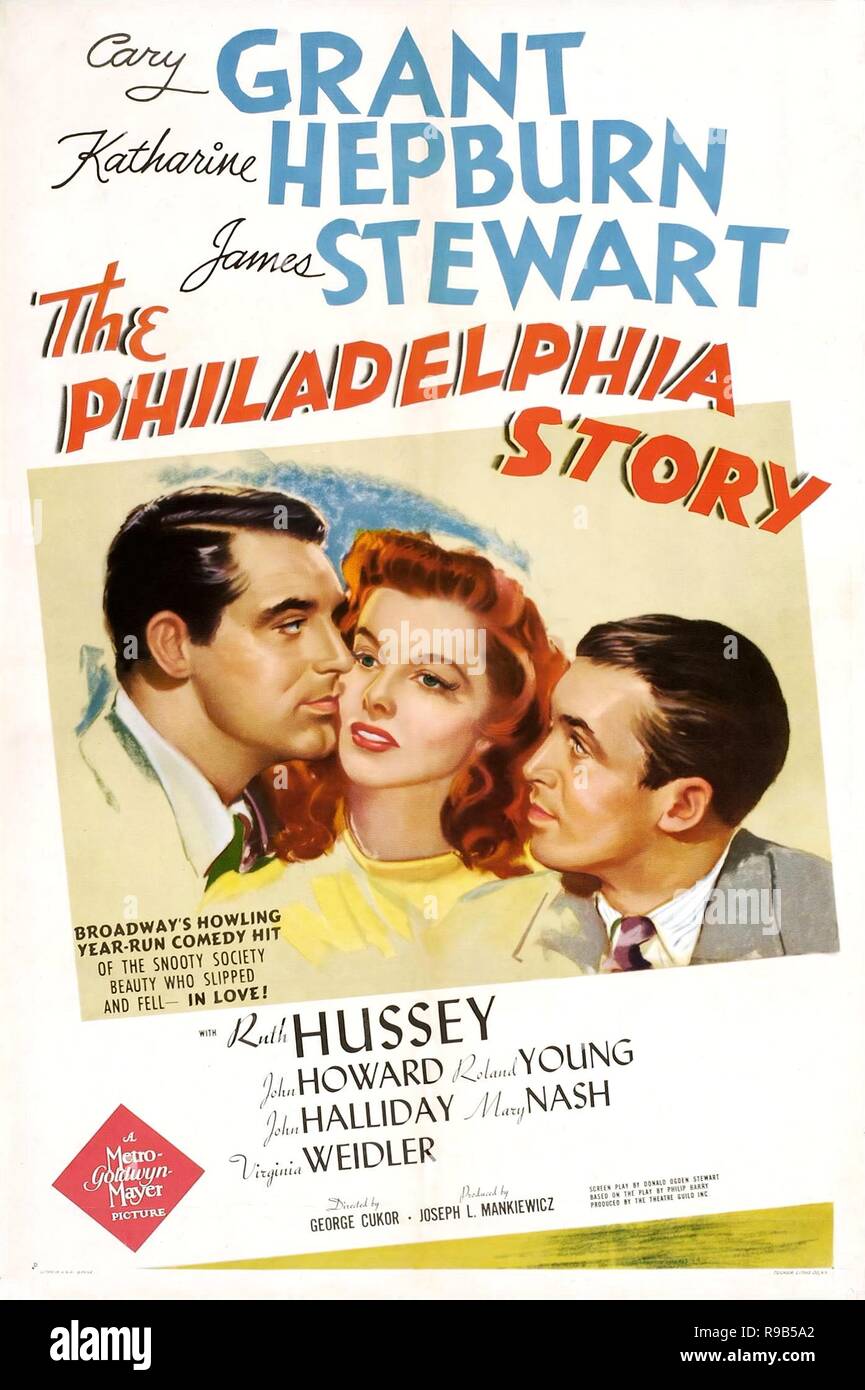 Original film title: THE PHILADELPHIA STORY. English title: THE ...