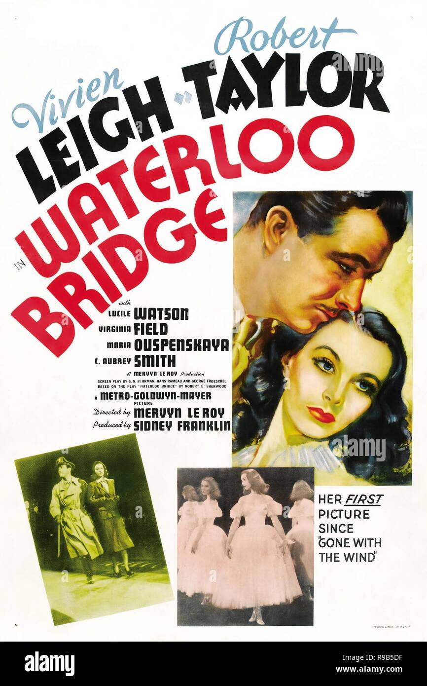 Waterloo bridge 1940 hi-res stock photography and images - Alamy